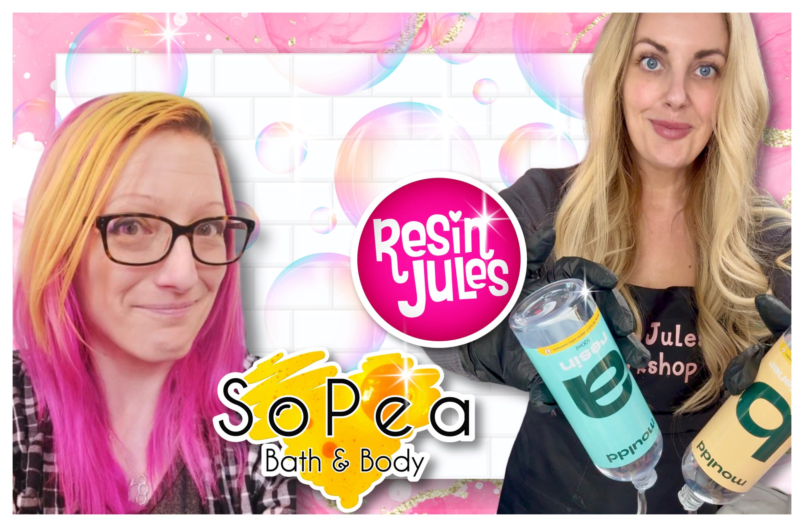 Double the Swirl, Double the Fun! SoPea & Resin Jules' Soap & Resin - Makers Central